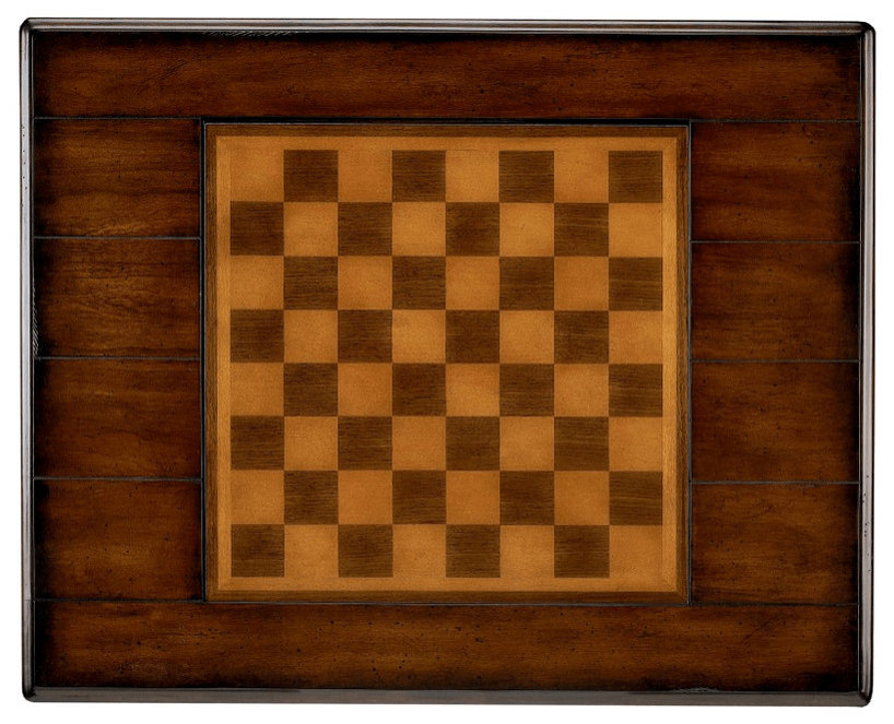 Traditional Cherry Game Table - Traditional - Game Tables - by ...