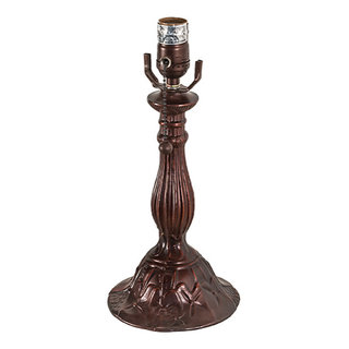 10.5" High Lily Table Base - Traditional - Lamp Bases - by Meyda ...