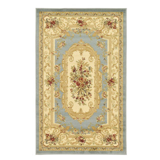 Rug Unique Loom Versailles Slate Blue Rectangular 3' 3 x 5' 3 ...