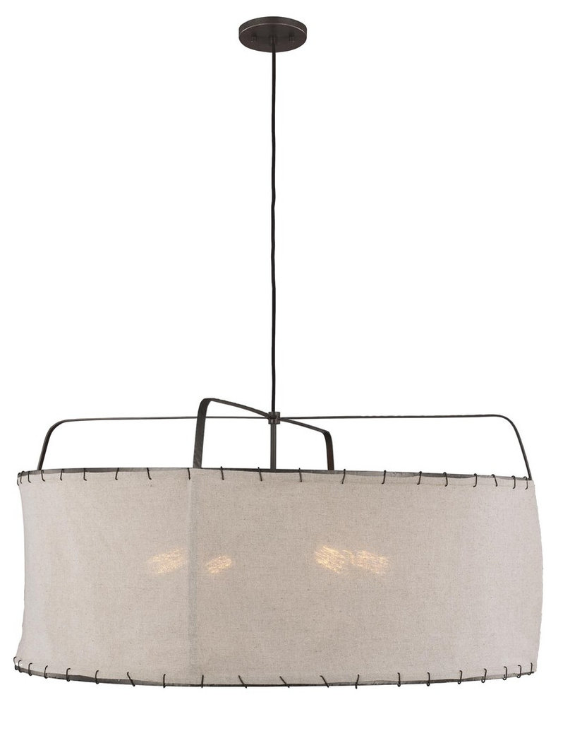 ED Ellen DeGeneres Dunne 4-Light Pendant EP1114AI, Aged Iron ...