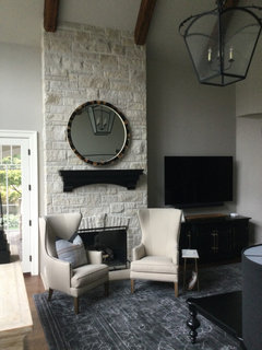 fireplace mantle decor