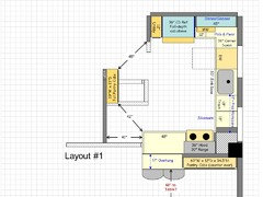 Searching for layout ideas for a 12' x 12 ' Kitchen