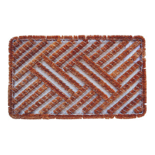 Cross Hatch Mat - Contemporary - Doormats - by Imports Decor Inc. | Houzz