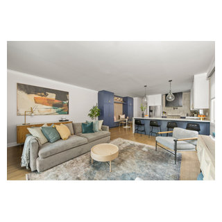 Logan Square: Dickens - Contemporary - Family Room - Chicago - by ...