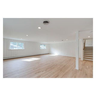 Split Level Whole Home Reno - Midcentury - Basement - Richmond - by RIC ...
