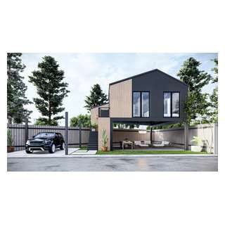 Nice Dreams - Modern - Exterior - Houston - by Steven Allen Designs ...