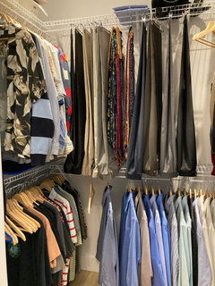 6x8 Master Closet Advice | Houzz Forum