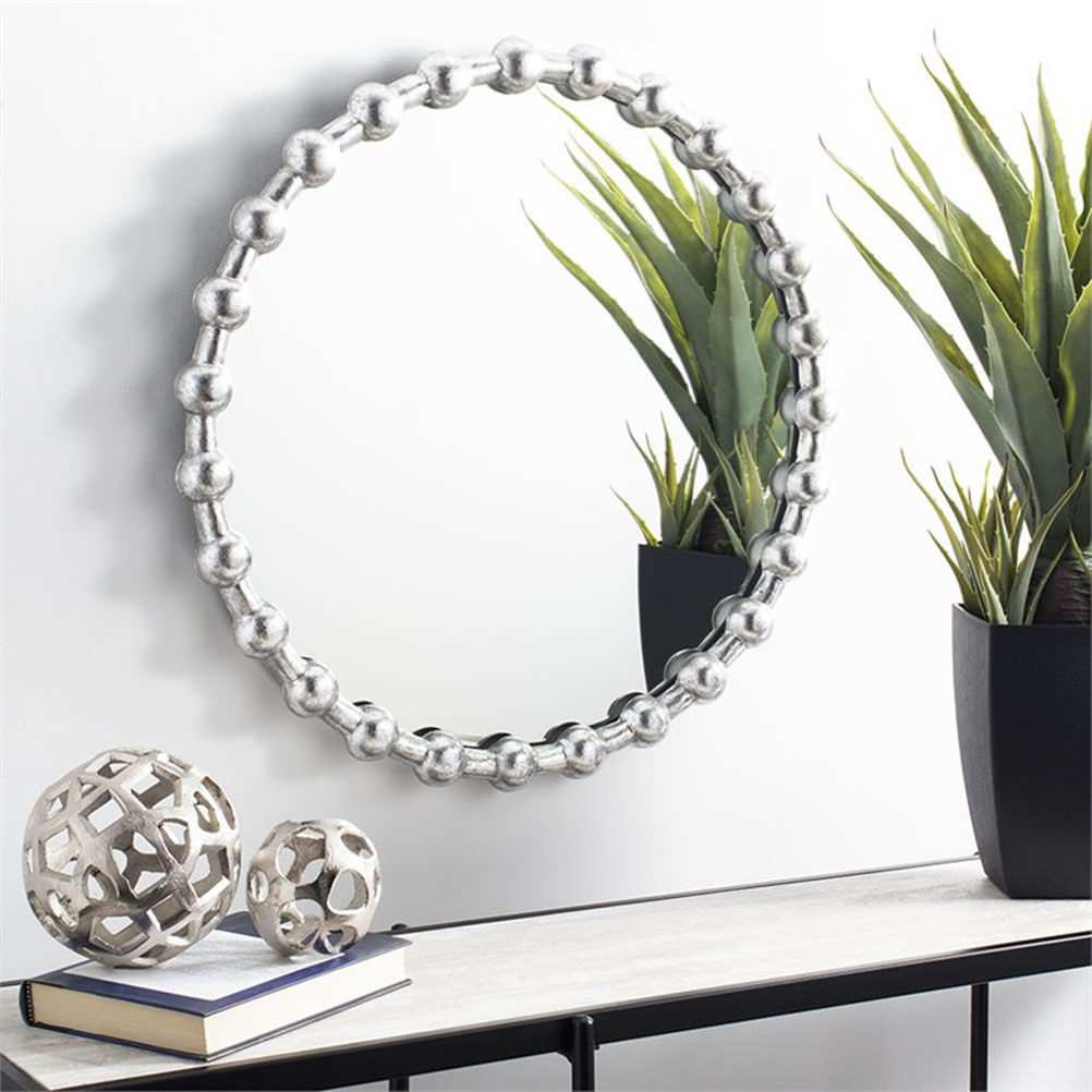 Safavieh Eden Decorative Mirror in Silver - Contemporary - Wall Mirrors ...