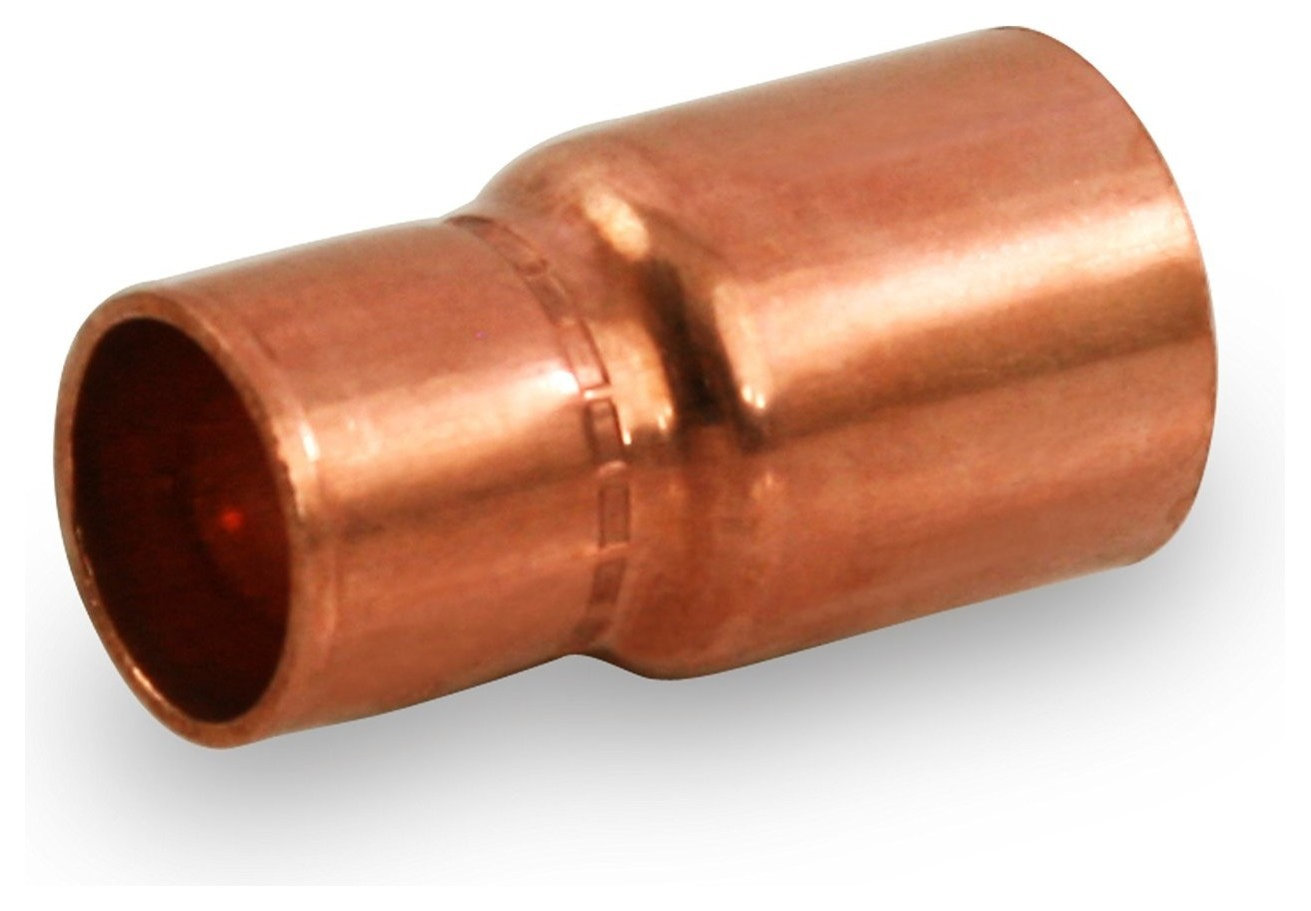 Copper Fitting Reducer With Male Sweat Connect And Female Sweat Socket ...