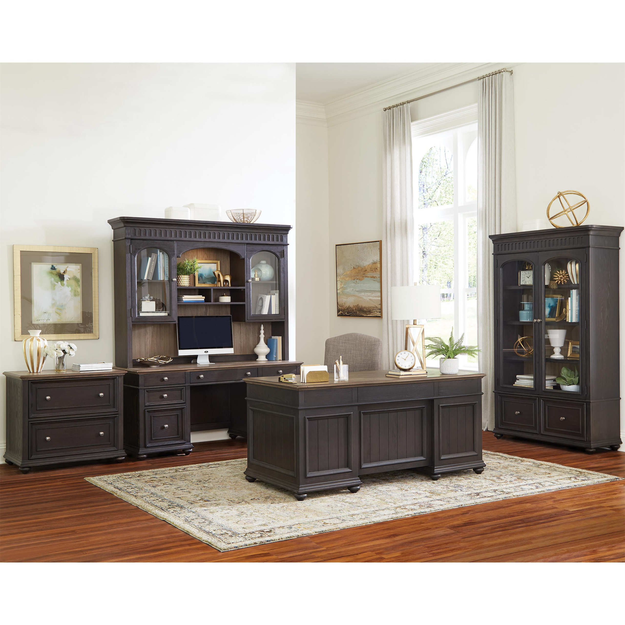 Riverside Furniture Regency Executive Desk - Traditional - Desks And ...