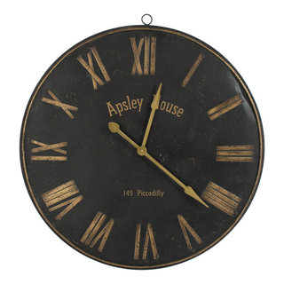 Apsley House Wall Clock - Transitional - Wall Clocks - by Zentique, Inc ...