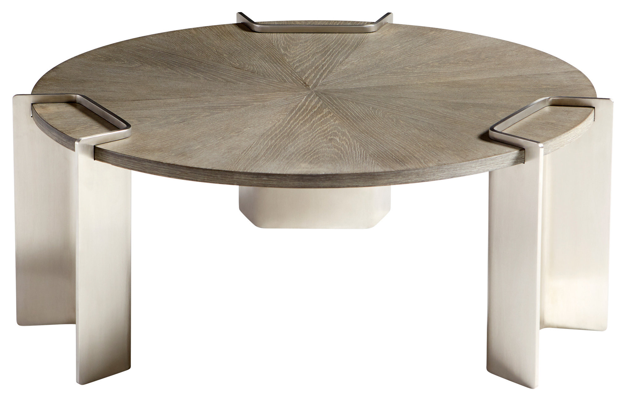 Arca Coffee Table, 17" H x 41" diam. - Contemporary - Coffee Tables ...