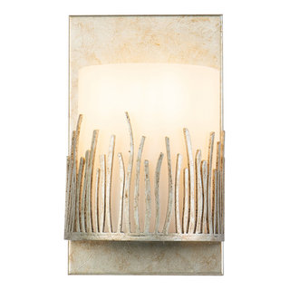 Lucas Mckearn Sawgrass 1 Light Wall Sconce In Distressed Silver ...