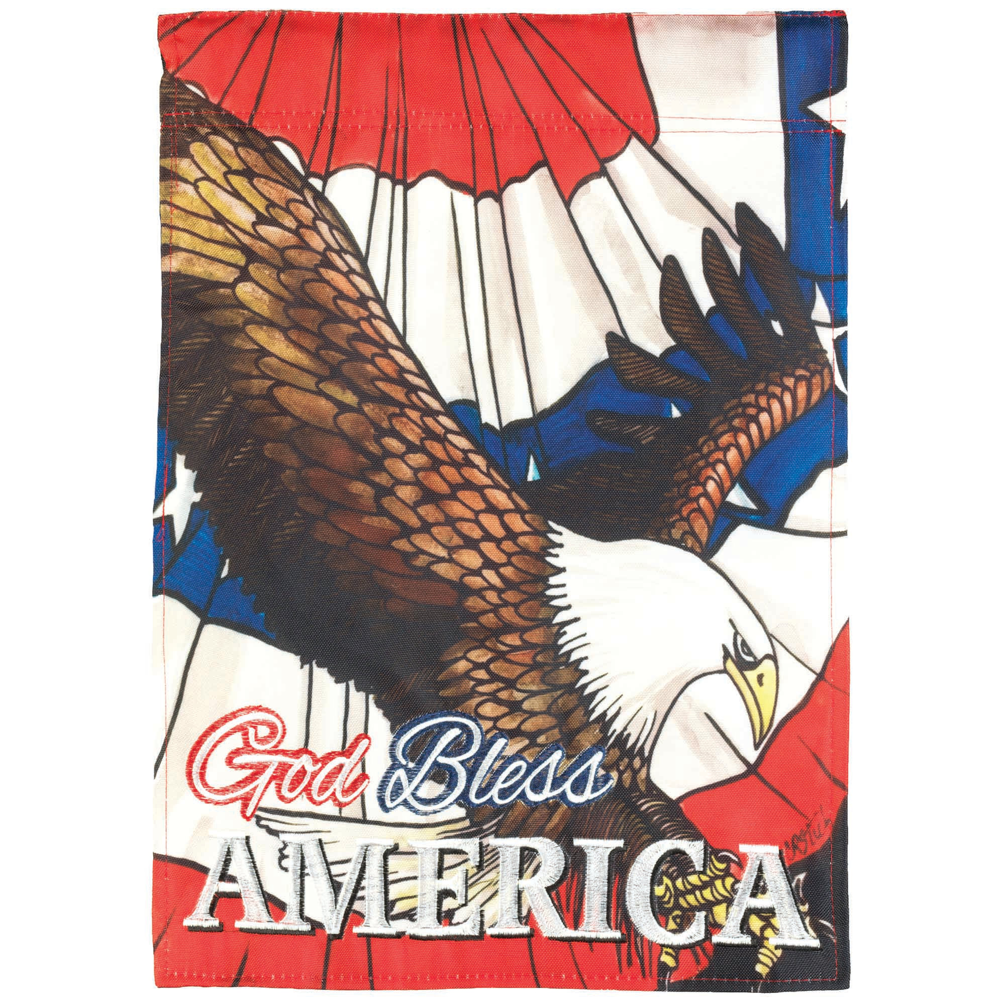 Flag God Bless America 29x42 - Traditional - Flags And Flagpoles - by ...