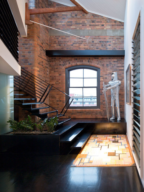 Industrial Staircase Design Ideas, Remodels & Photos