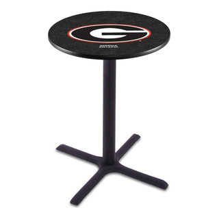 Georgia "G" Pub Table, 36"x36", 36"x36" - Contemporary - Indoor Pub And ...