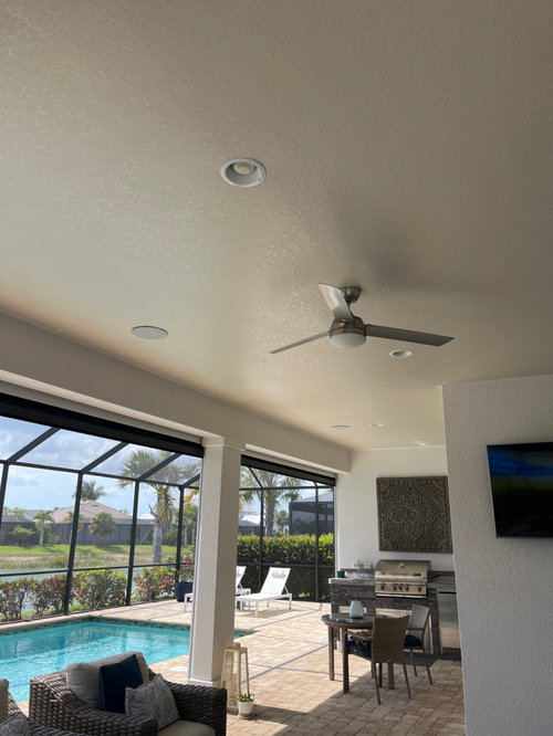 FL outdoor lanai faux wood ceiling | Houzz Forum