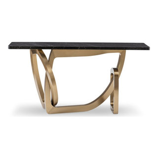 Ambella Home Collection Link Console Table - Contemporary - Console ...