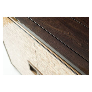 Natural Gold Capiz Shell Television Cabinet - London - by ShellShock ...