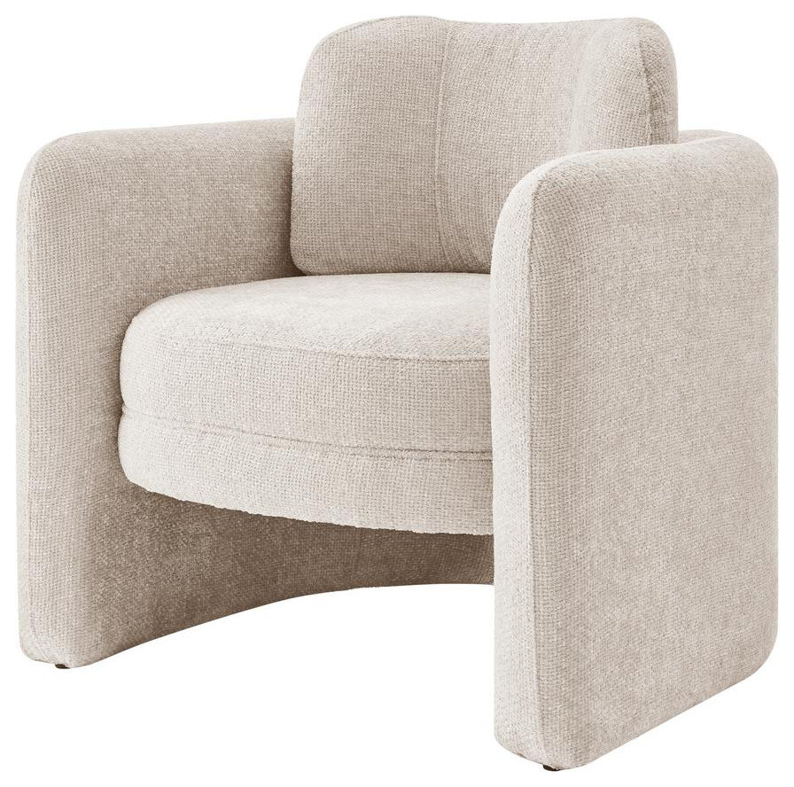 Deryll Fabric Accent Arm Chair - Contemporary - Area Rugs - by Bison ...