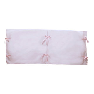 Klassic Bed Rail Cover, White And Pink, Medium - Contemporary - Bed ...