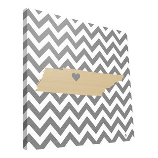 Vanderbilt University Commodores Love Canvas Print, 12"x12", 12"x12 ...