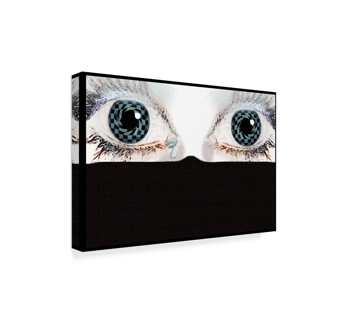 "In Her Eyes" by Dana Brett Munach, Canvas Art, 22"x32" - Contemporary ...