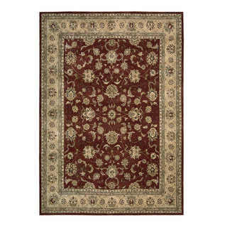 Nourison 2000 2203 Rectangle Rug, Brick, 2'x3', 2'6"x4'3" - Traditional ...