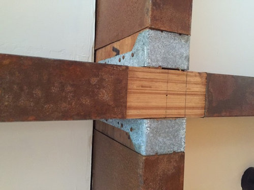 Metal Beam finishing ideas....