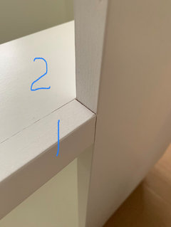Should I accept those defects on the new kitchen cabinets?