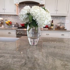 Has anybody installed 'Victoria Falls Quartzite' countertops