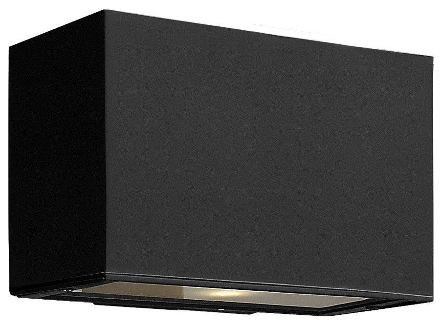 Atlantis LED Wall Mount in Satin Black - Modern - Outdoor Wall Lights ...