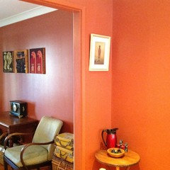 burnt orange feature wall?. | Houzz AU