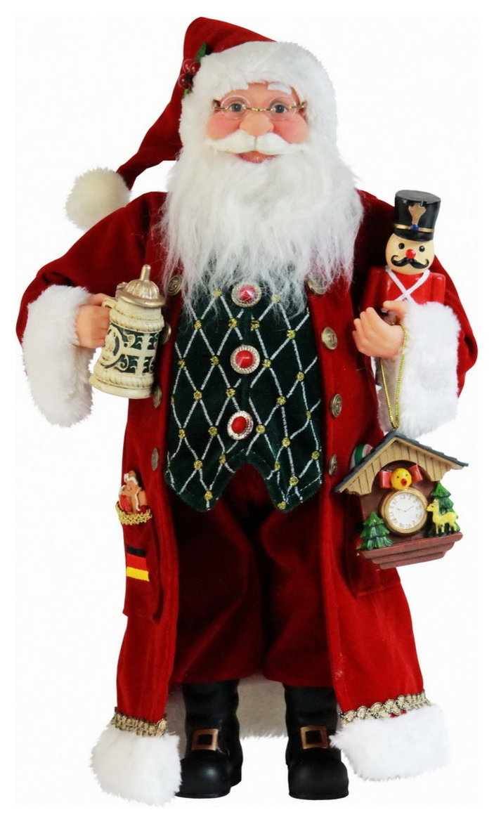 German Santa - Traditional - Holiday Accents And Figurines - by Windy ...
