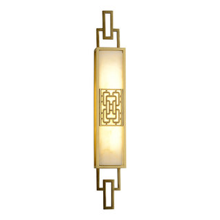 Luxury Copper Wall Lamp in Chinese Style for Bedroom, Living Room ...