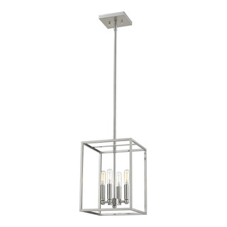 Cobar 4-Light Satin Nickel Pendant - Transitional - Pendant Lighting ...