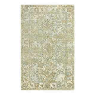 Rizzy Home ARY114 Artistry Wool Area Rug Beige, 2' x 3' - Contemporary ...