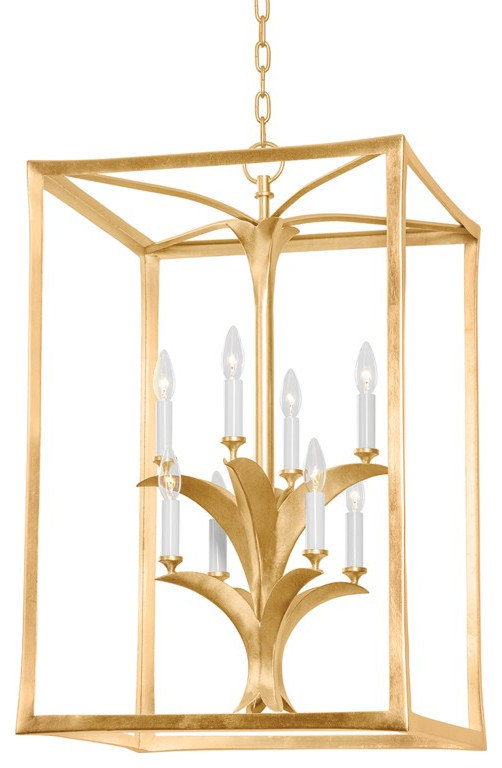 Corbett Lighting Bergamo Eight Light Lantern - Transitional - Pendant ...