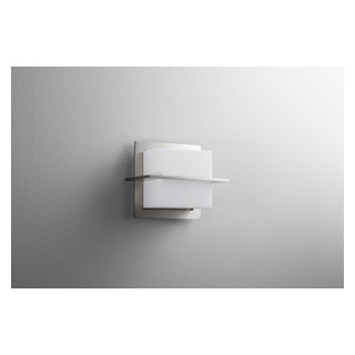 Metrix Wall Sconce in Satin Nickel, 6.000 - Modern - Wall Sconces - by ...
