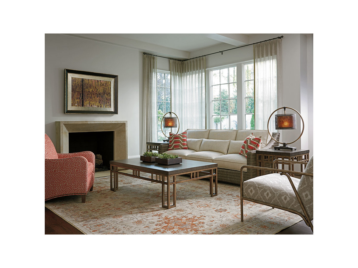 Montera Travertine End Table - Industrial - Side Tables And End Tables ...