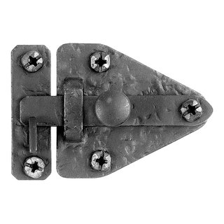 Cast Iron Cabinet Latch, 2.8" - Rustic - Door Locks - by KnobDeco | Houzz