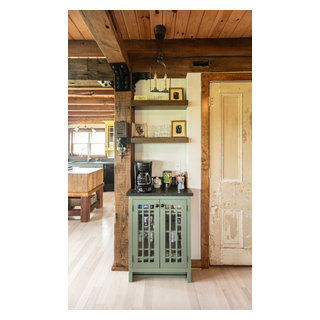 Reclaimed Guest House - Rustic - Home Bar - Other - by Lange Custom ...