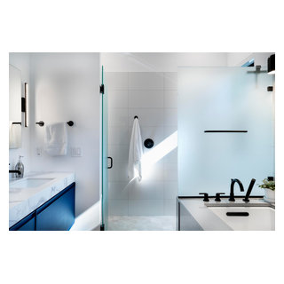 Scandinavian Modern home 1400 SF - Scandinavian - Bathroom - Seattle ...