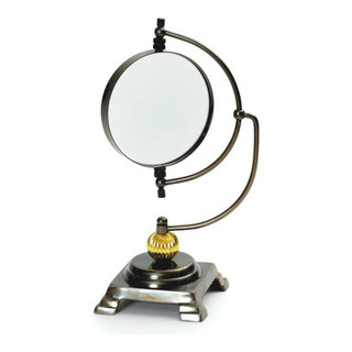 Swivel Magnifying Glass, 7" L x 5" W x 12" H - Transitional ...