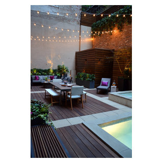 Tribeca Pool Garden - Contemporary - New York - by Jeffrey Erb | Houzz