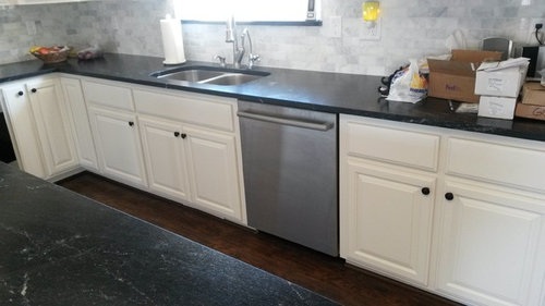 Does hardware go on the false fronts also?