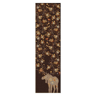 Moose Blossom Rug, 2'x8' - Contemporary - Hall And Stair Runners - by ...