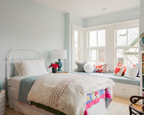 Girls Bedroom Window Seat Home Design Ideas, Pictures, Remodel and Decor