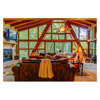 Rustic A-Frame - Rustic - St Louis - by AspireMedia360 | Houzz