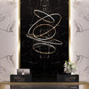 Akari Swirl Rings LED Chandelier Pendant Light - Modern - Chandeliers ...